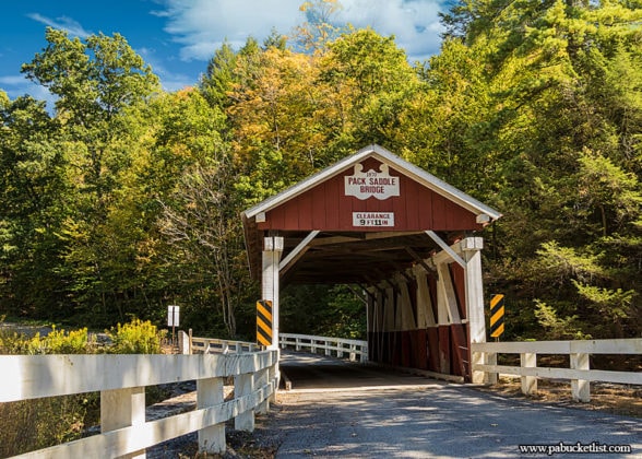 Exploring the Pack Saddle Bridge in Somerset County