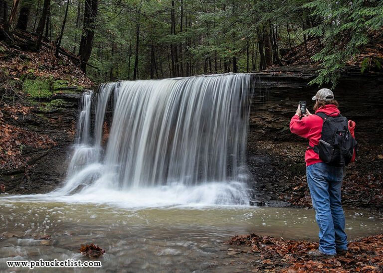 Exploring Freedom Falls in Venango County