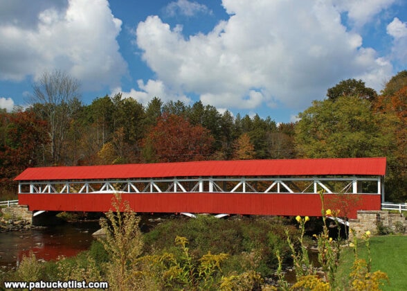 Exploring Glessner Covered Bridge in Somerset County