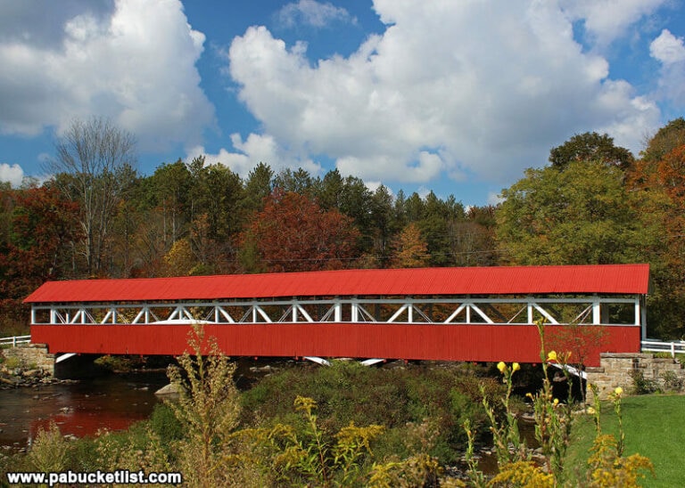 Exploring Glessner Covered Bridge in Somerset County