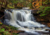 Exploring Rusty Run Falls in the Loyalsock State Forest
