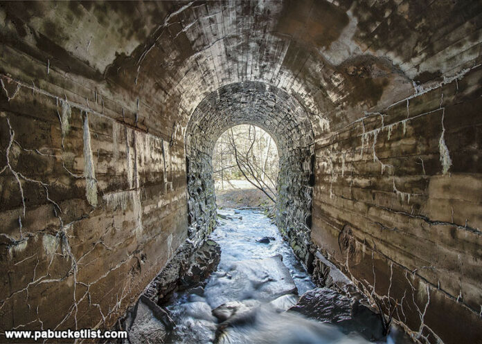Exploring Stone Quarry Run Falls in Tioga County