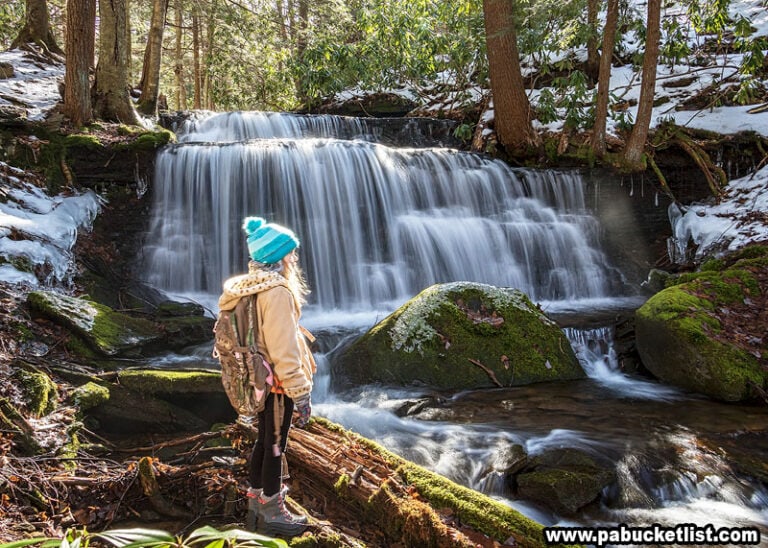 How to Find Yost Run Falls in the Sproul State Forest