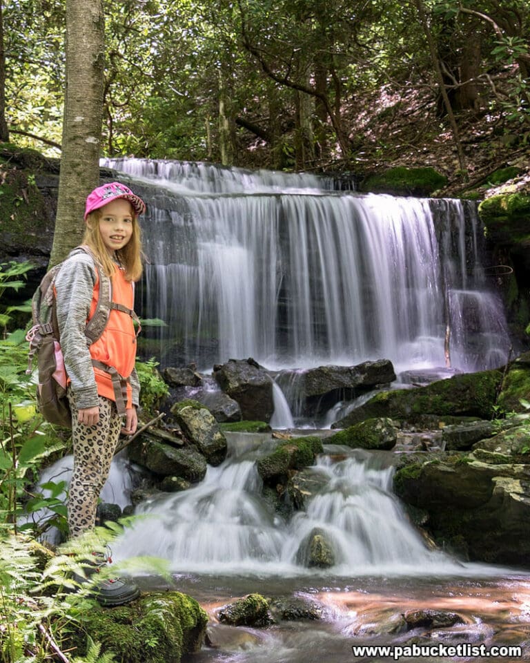 How to Find Kyler Fork Falls in the Sproul State Forest