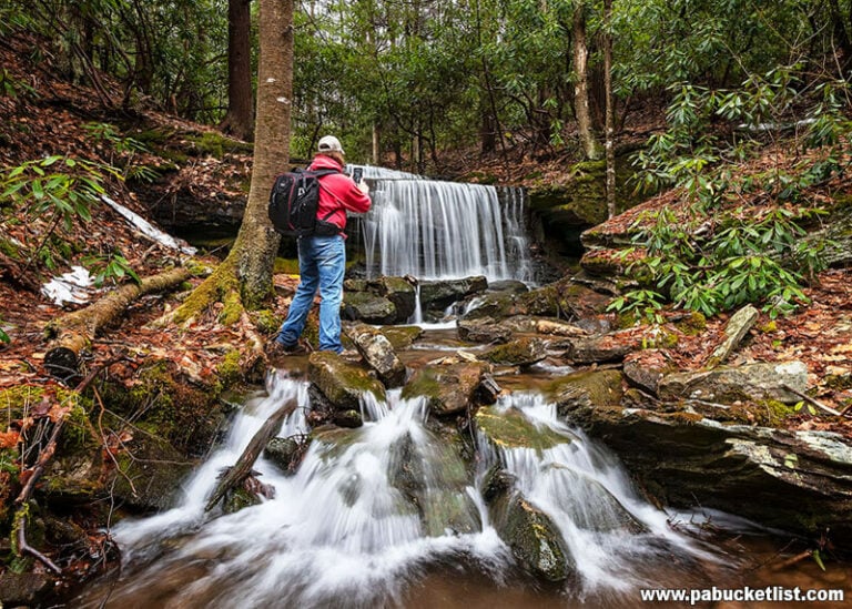 How to Find Kyler Fork Falls in the Sproul State Forest