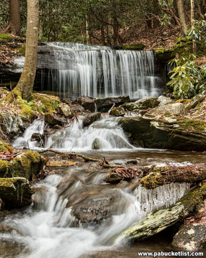 How to Find Kyler Fork Falls in the Sproul State Forest