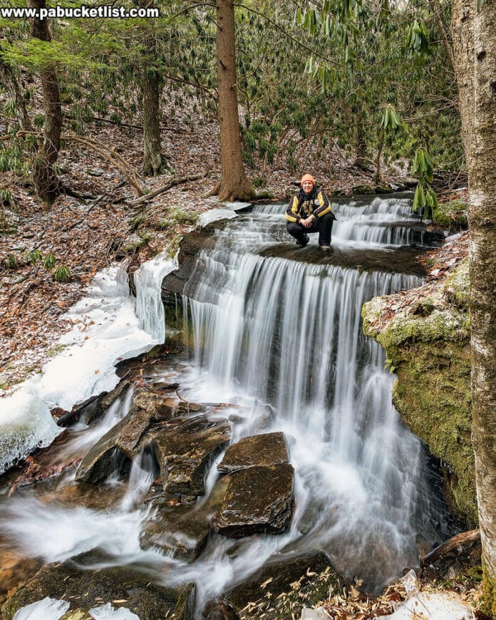 How to Find Kyler Fork Falls in the Sproul State Forest