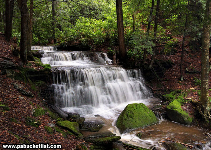 How to Find Kyler Fork Falls in the Sproul State Forest