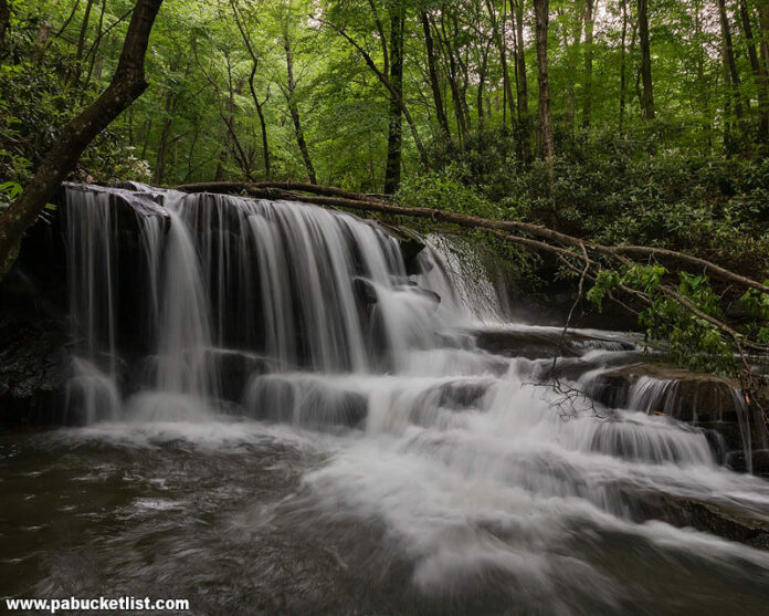 Exploring Jonathan Run Falls at Ohiopyle State Park