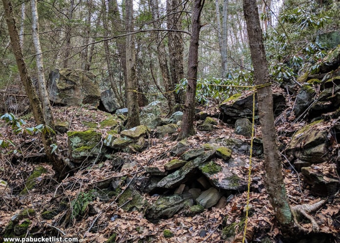 Exploring Yoder Falls in Somerset County