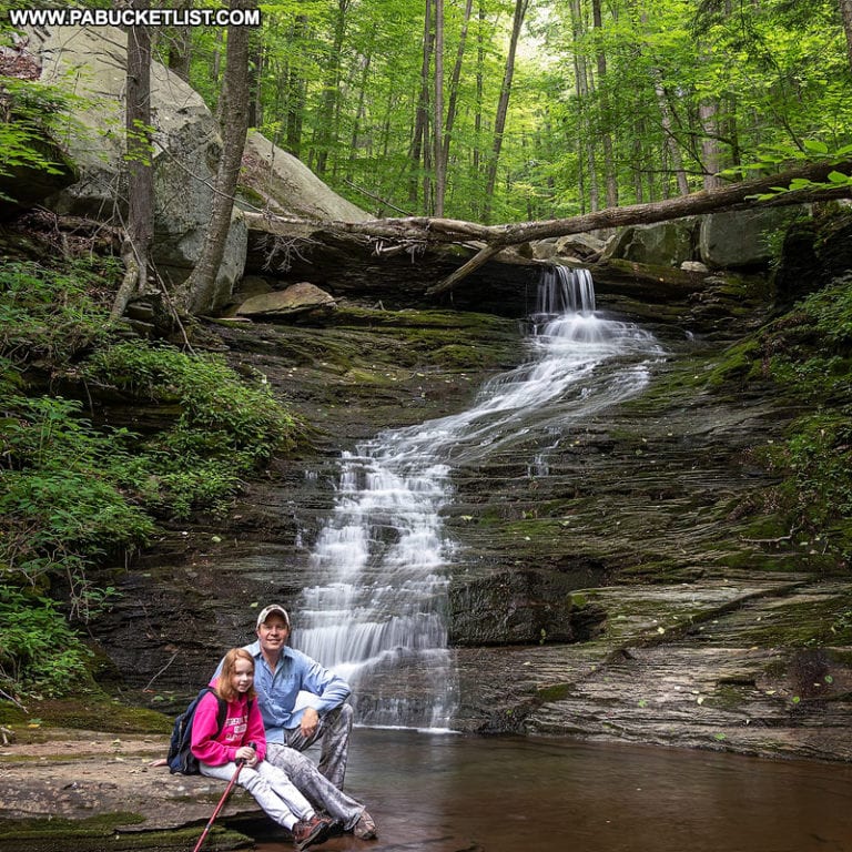 Exploring Fall Brook Falls in Tioga County