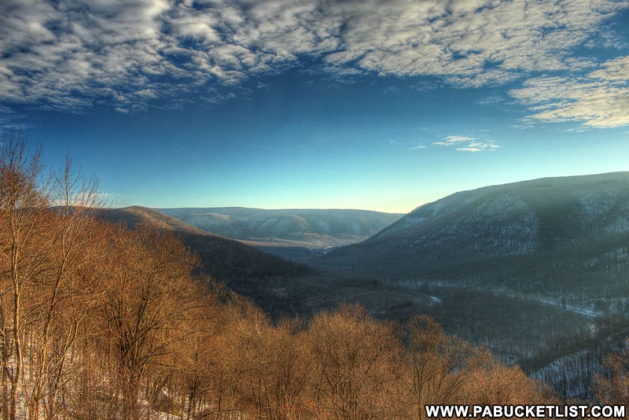 Exploring Baughman Rock Overlook at Ohiopyle State Park