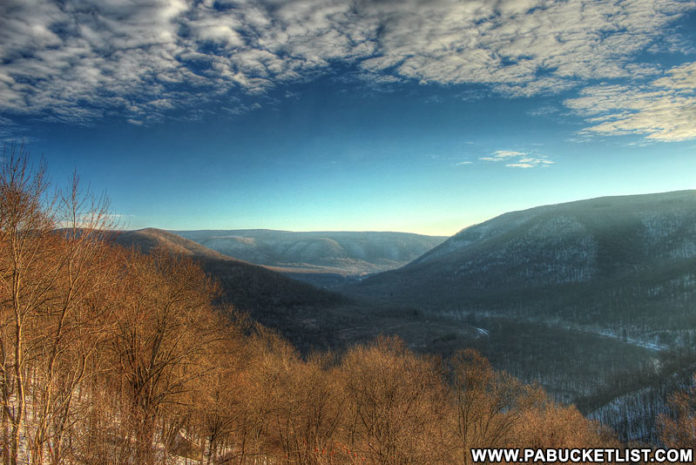 Exploring Baughman Rock Overlook at Ohiopyle State Park