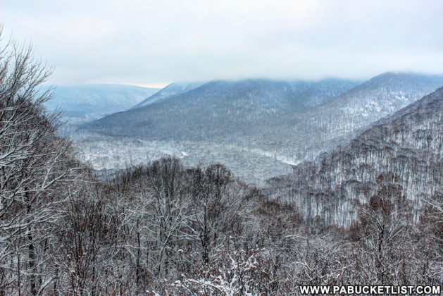 Exploring Baughman Rock Overlook at Ohiopyle State Park