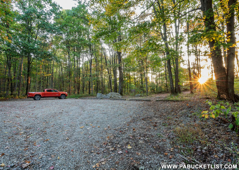 Exploring Baughman Rock Overlook at Ohiopyle State Park