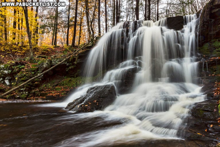 Exploring Dry Run Falls in the Loyalsock State Forest