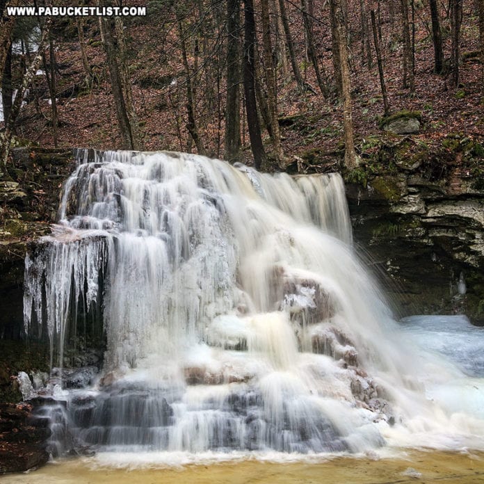 Exploring Dry Run Falls in the Loyalsock State Forest