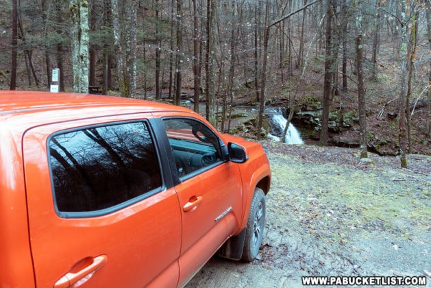 Exploring Dry Run Falls in the Loyalsock State Forest