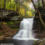 Exploring Sullivan Falls on State Game Lands 13 in Sullivan County