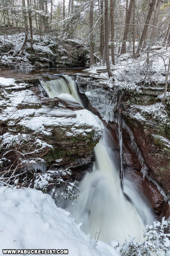 Exploring Adams Falls at Ricketts Glen State Park