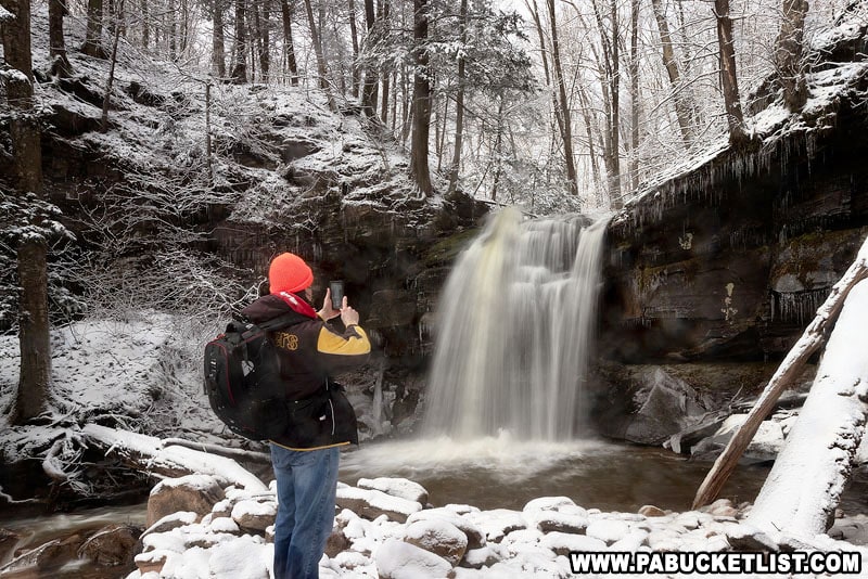 Exploring Blackberry Run Falls in Sullivan County