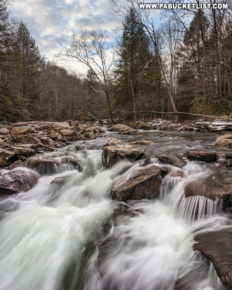 Hiking the Meadow Run Trail at Ohiopyle State Park