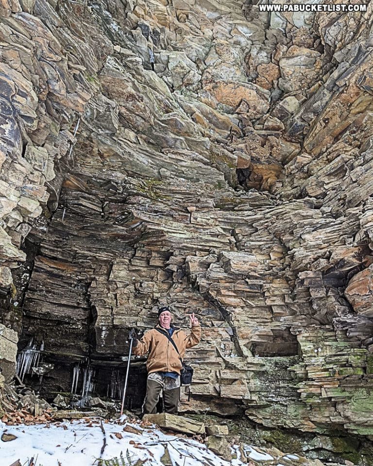 Exploring Abbott Run Falls in the McIntyre Wild Area