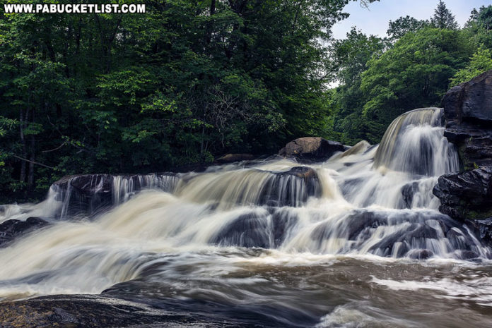 Hiking the Meadow Run Trail at Ohiopyle State Park