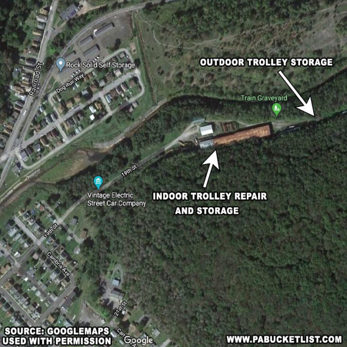 Peer Behind the Gates of the Windber Trolley Graveyard