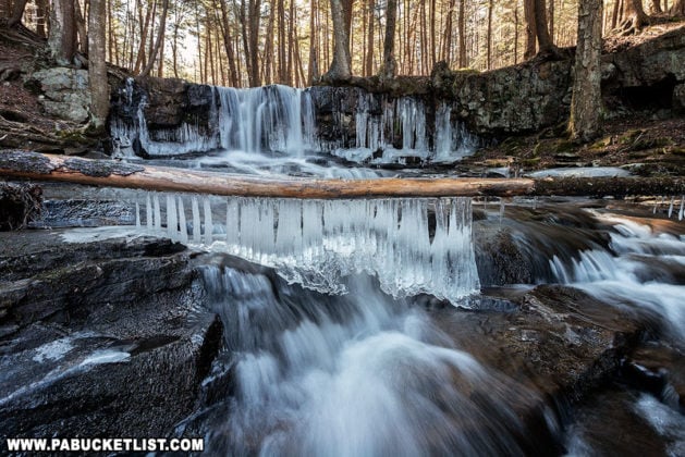 Exploring Dutchman Falls in the Loyalsock State Forest