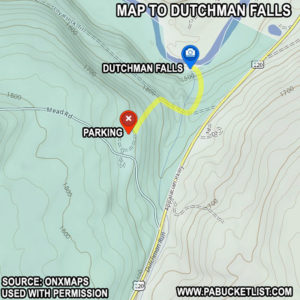 Exploring Dutchman Falls in the Loyalsock State Forest