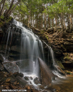 Exploring Dutchman Falls in the Loyalsock State Forest