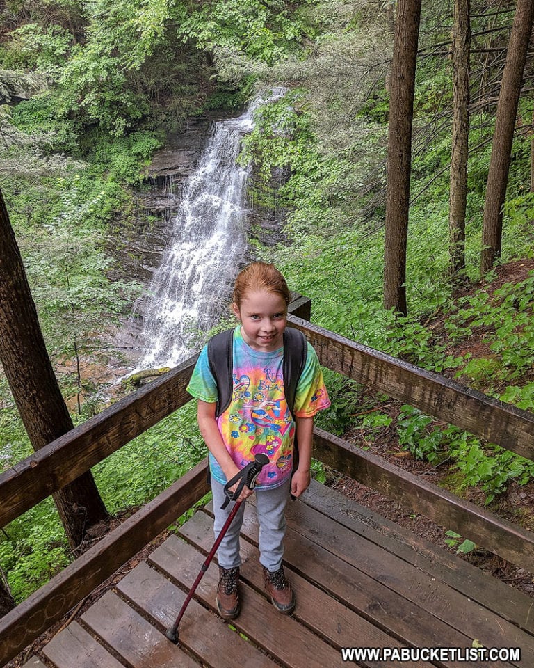 Exploring the Turkey Path at Leonard Harrison State Park
