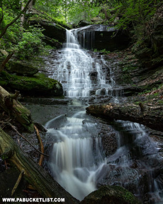 Exploring Dry Run Falls in the Loyalsock State Forest