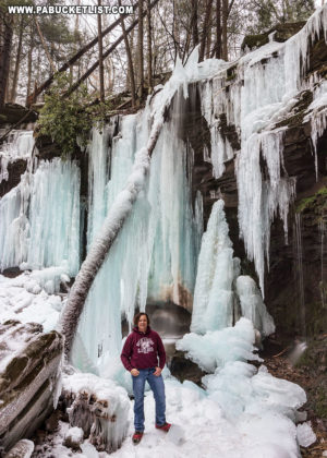 Exploring Jacoby Falls in the Loyalsock State Forest