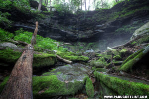 Exploring Jacoby Falls in the Loyalsock State Forest