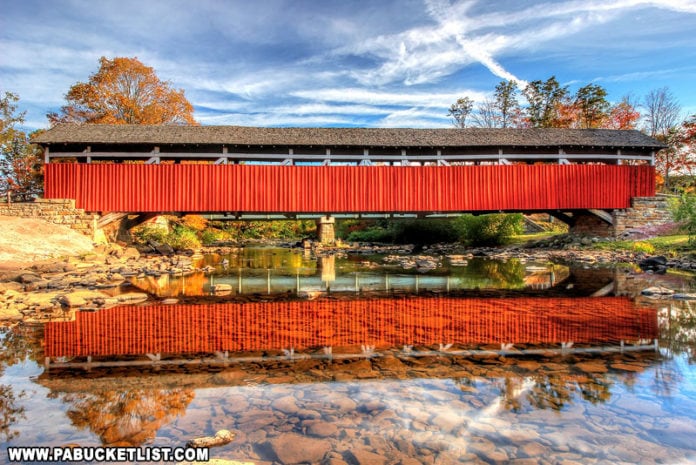 Exploring Glessner Covered Bridge in Somerset County