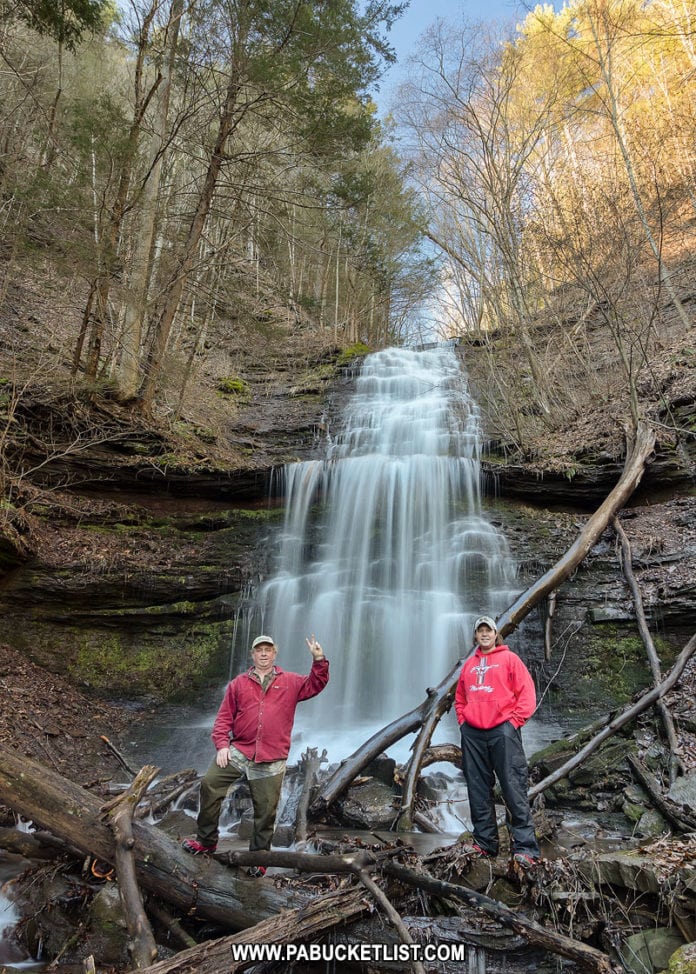 Exploring the Waterfalls on Bear Run in Tioga County