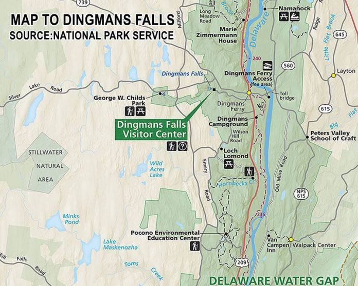 Exploring Dingmans Falls and Silverthread Falls in Pike County