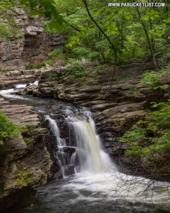 Exploring Tobyhanna Falls in Monroe County