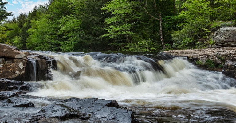 Exploring Little Shickshinny Falls in Luzerne County