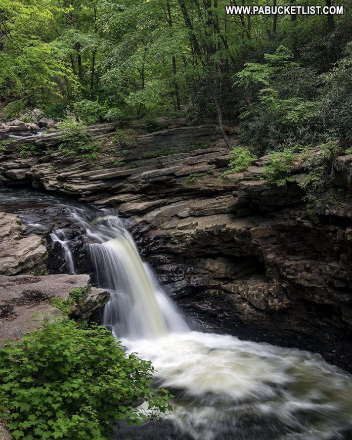 Exploring Nay Aug Falls in Scranton