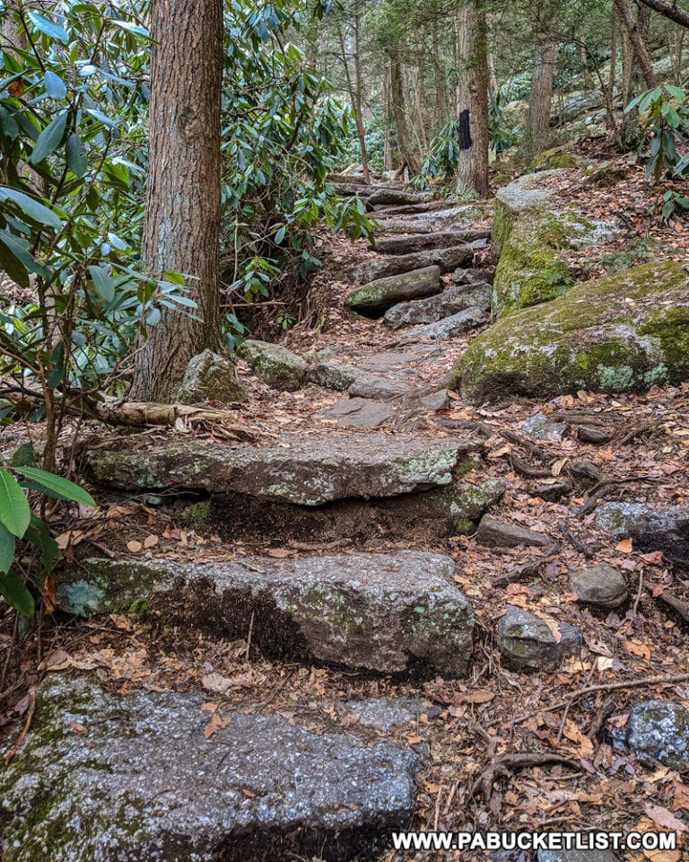 Remembering the Glen Onoko Falls Trail near Jim Thorpe