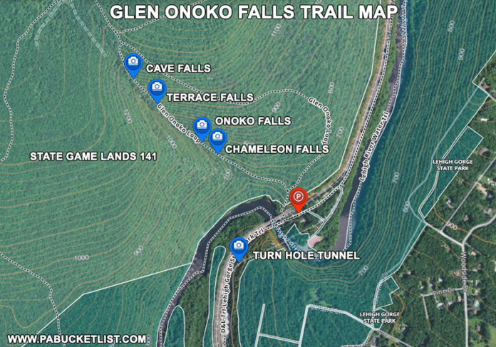 Remembering the Glen Onoko Falls Trail near Jim Thorpe