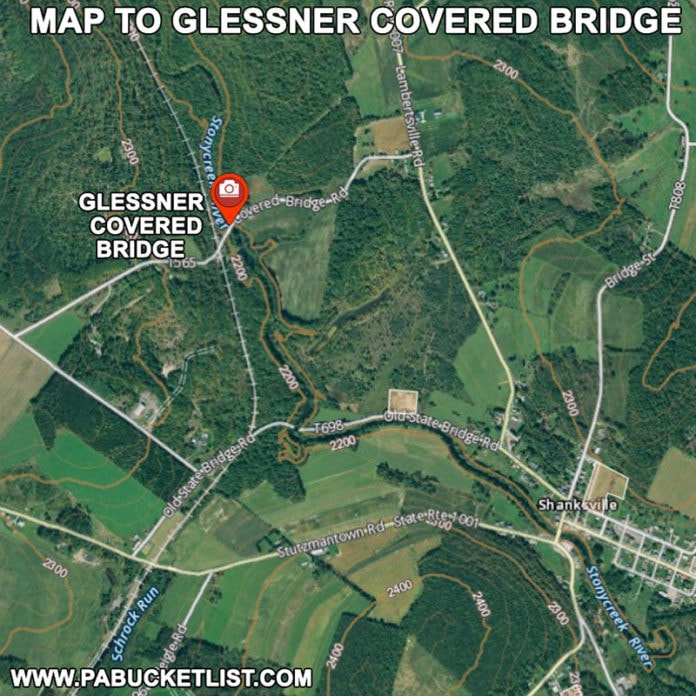 Exploring Glessner Covered Bridge in Somerset County