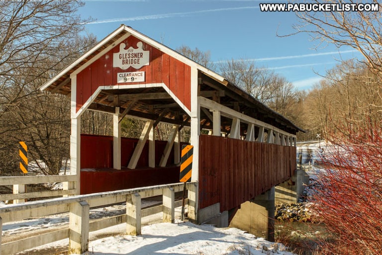 Exploring Glessner Covered Bridge in Somerset County