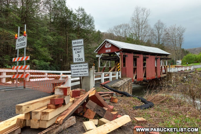 Exploring the Pack Saddle Bridge in Somerset County
