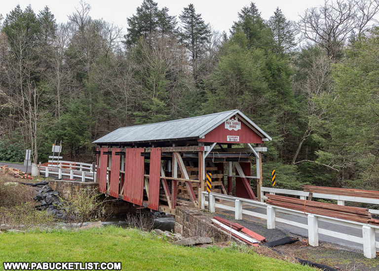 Exploring the Pack Saddle Bridge in Somerset County