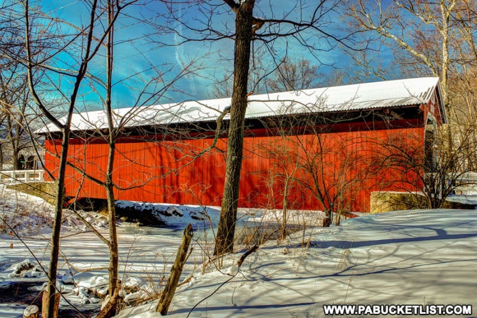 Exploring New Baltimore Covered Bridge in Somerset County