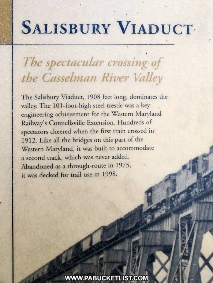 Exploring the Salisbury Viaduct in Somerset County